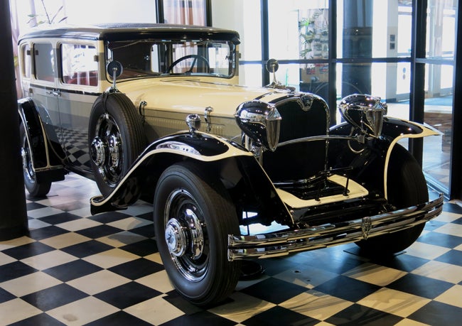 Rare Ruxton automobile on exhibit at the Wisconsin Automotive Museum