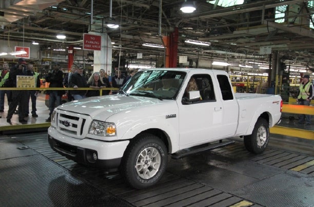 Last U.S.-built Ford Ranger built in St. Paul assembly plant