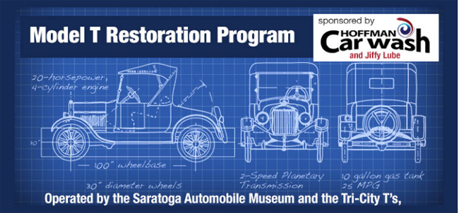 Saratoga Automobile Museum's Ford Model T restoration program