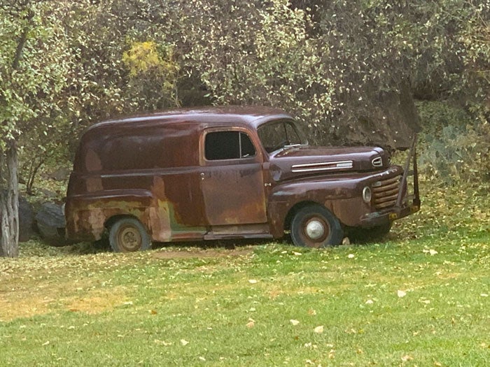 Weathered Wheels: 1948-50 Ford panel truck - Old Cars Weekly