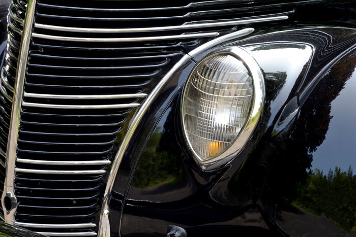 Hot Rods - 1938 Ford Standard Grille Trim | The H.A.M.B.