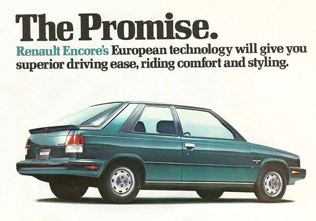 Let's not forget the Encore: Renault’s second act - Old Cars Weekly