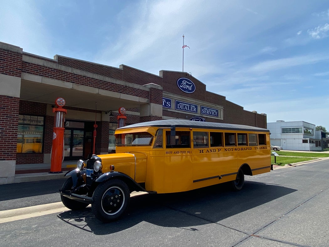 Ride in a 1930 Ford Model AA school bus at 'Back To School Celebration ...