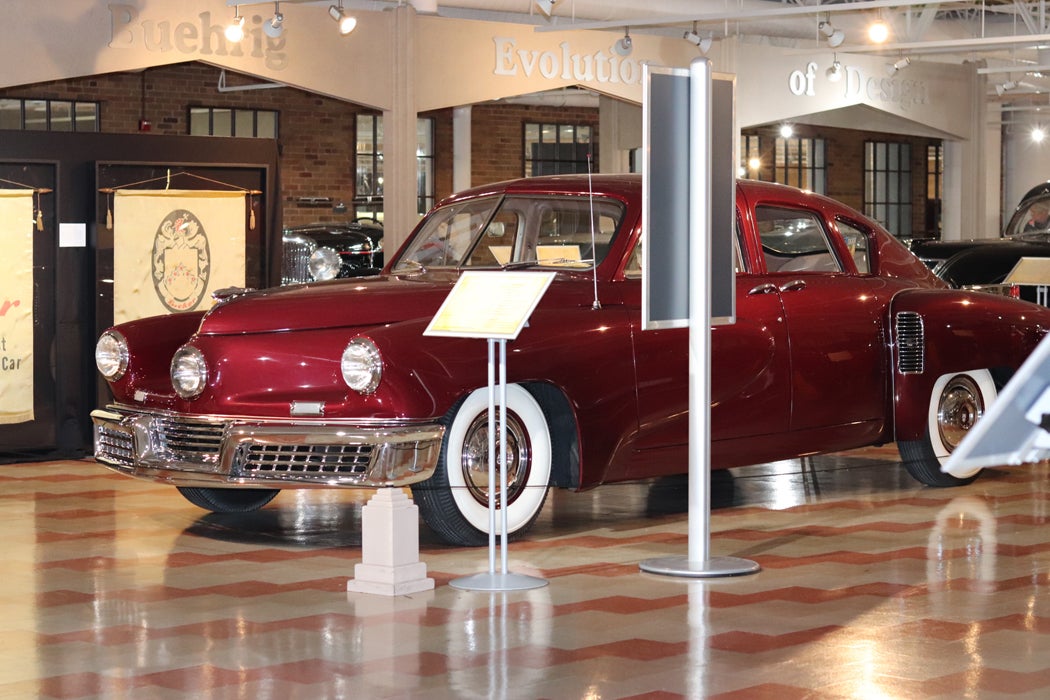 Tucker visits the Auburn Cord Duesenberg Automobile Museum