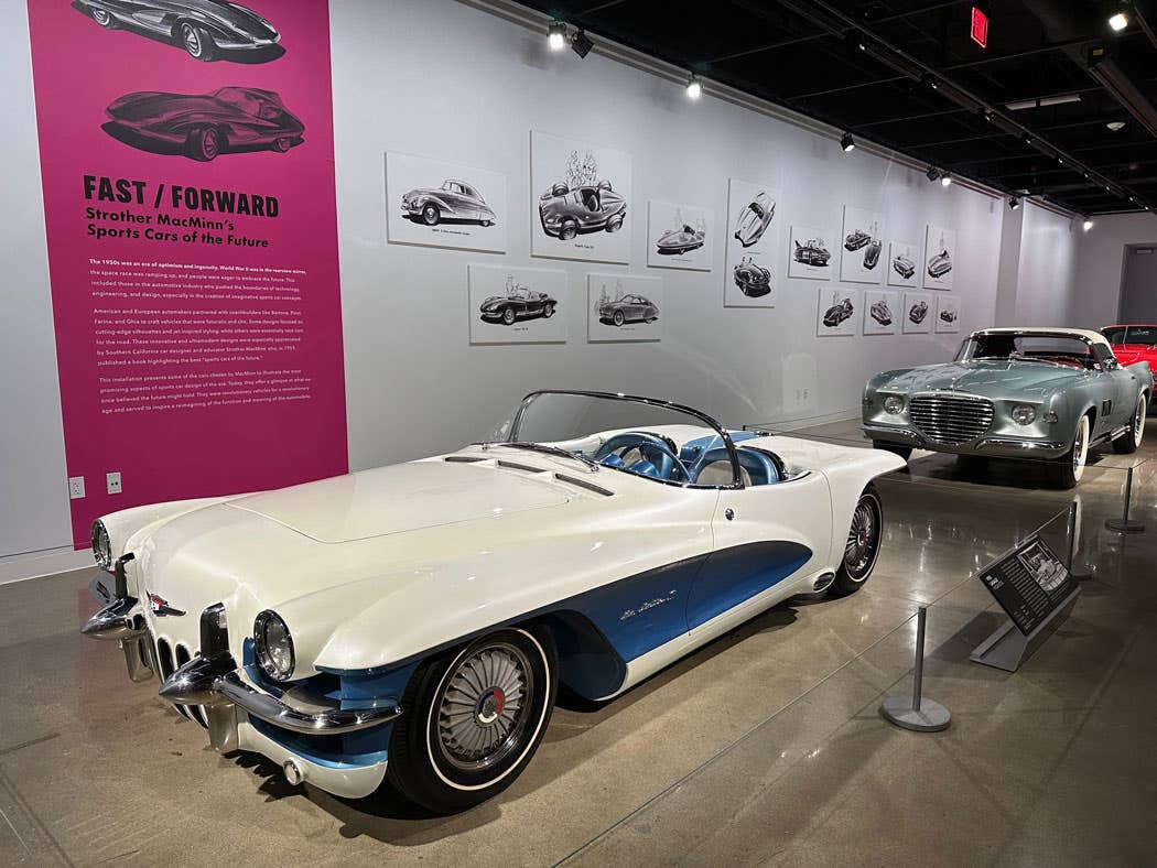Cars from the Bortz Collection headed to the Petersen in 2023-2024