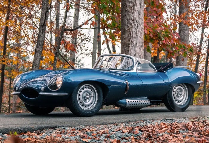 Jaguar did some maneuvering and made surplus Le Mans D-Types into the iconic XKSS, one is set to ...