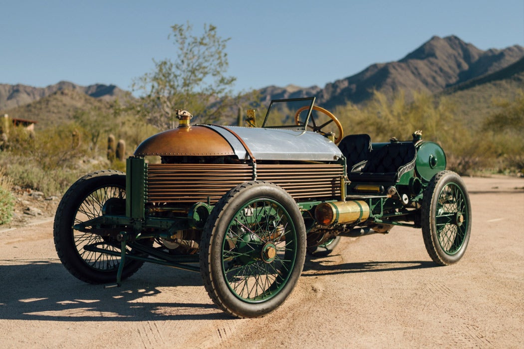The first car to exceed 100 mph in America rumbles once again to ...