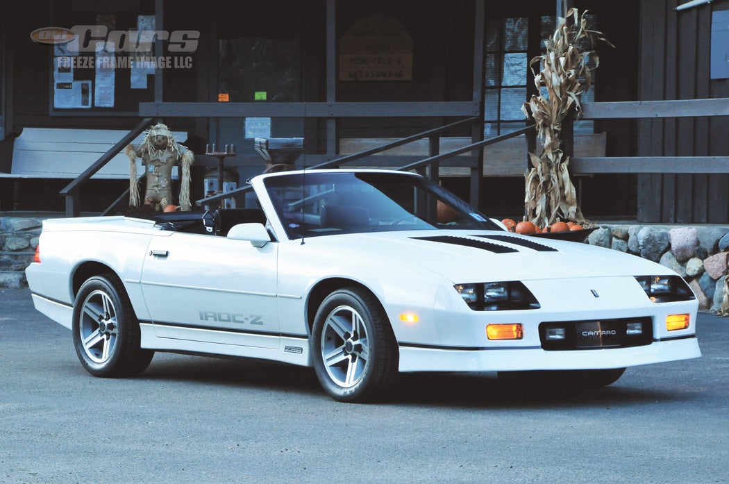 Car of the Week: 1986 Chevrolet Camaro IROC-Z convertible - Old Cars Weekly
