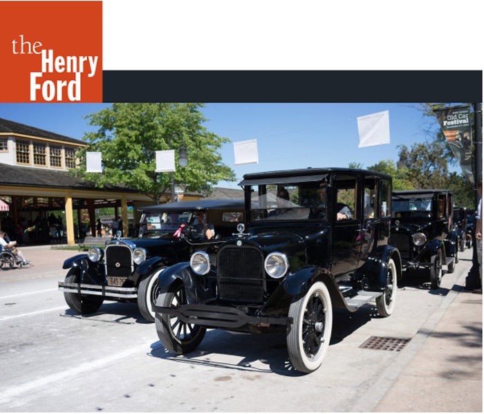 Old Car Festival at The Henry Ford September 7-8 - Old Cars Weekly