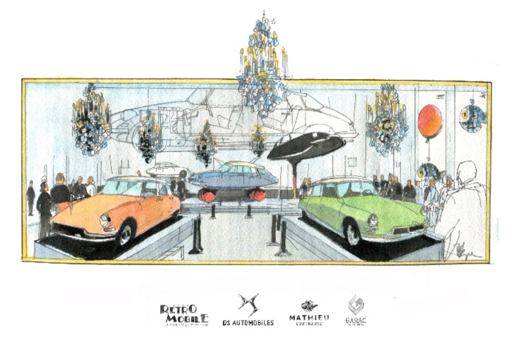 Rétromobile to spotlight DS Automobiles with 'DS:70 Years of Art'