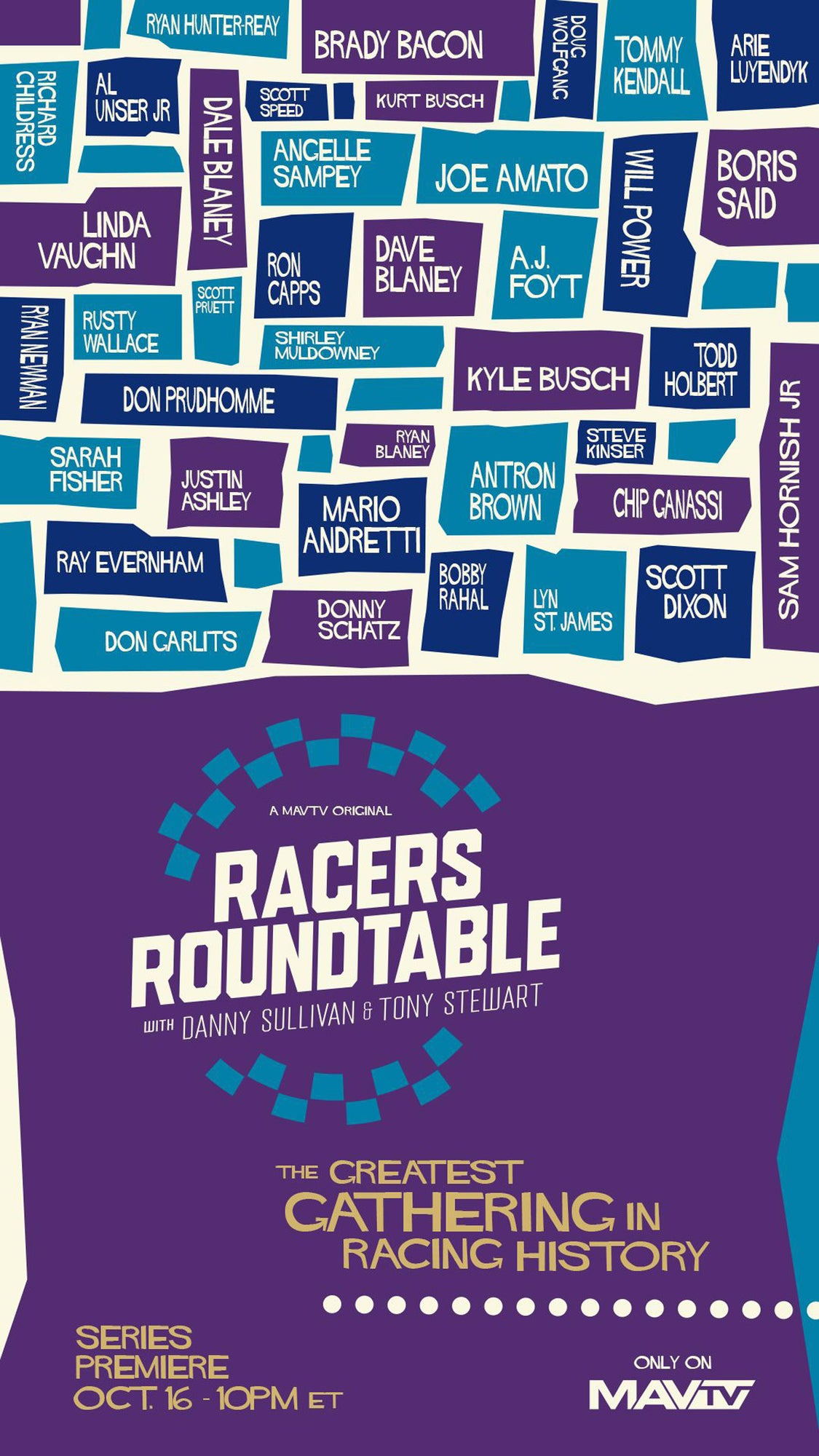 Racing icons Danny Sullivan and Tony Stewart host exclusive new series ...