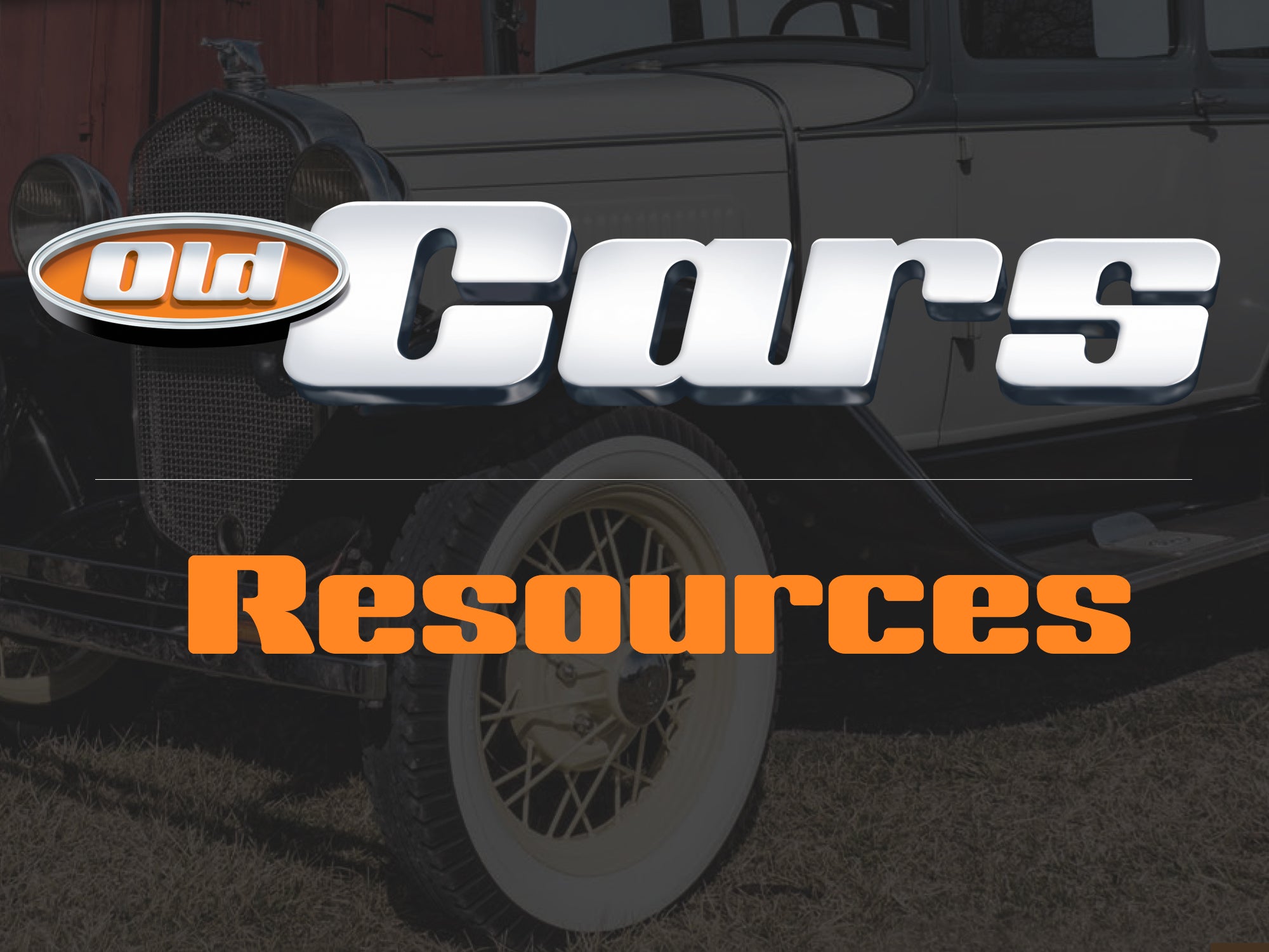 Old Cars Resources - Old Cars Weekly